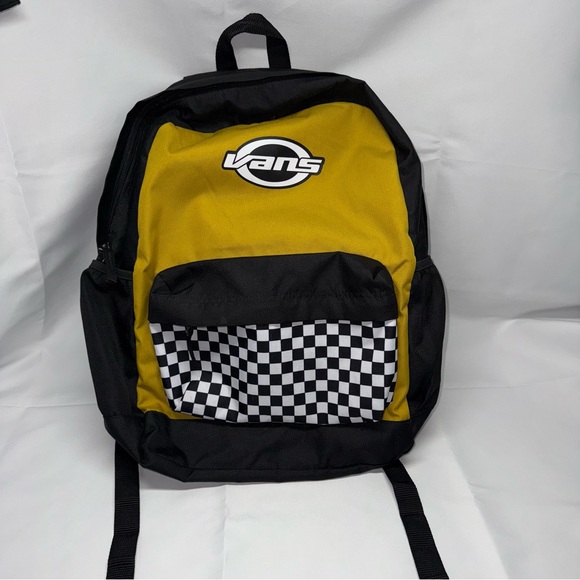Vans | Bags | Vans Sport Realm Plus Backpack Olive Oil Checkered Flag ...